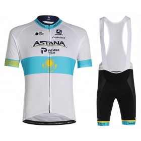 Tenue Cyclisme Astana Pro Team Cuissard Velo,Maillot Astana Pro Team